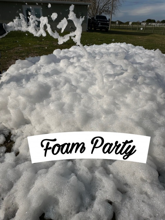 Foam Party - JR’S BOUNCE HOUSES