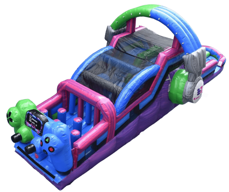 Gamer Obstacle Course Double Lane - JR’S BOUNCE HOUSES